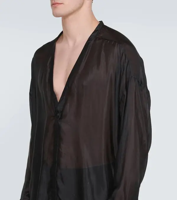 Rick Owens Larry Silk Shirt