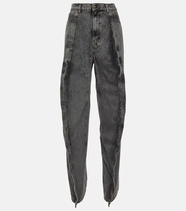 Y/project Paneled Straight Leg Jeans