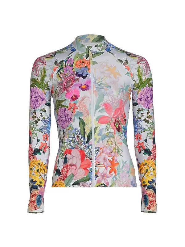 Johnny Was Neon Jungle Rashguard