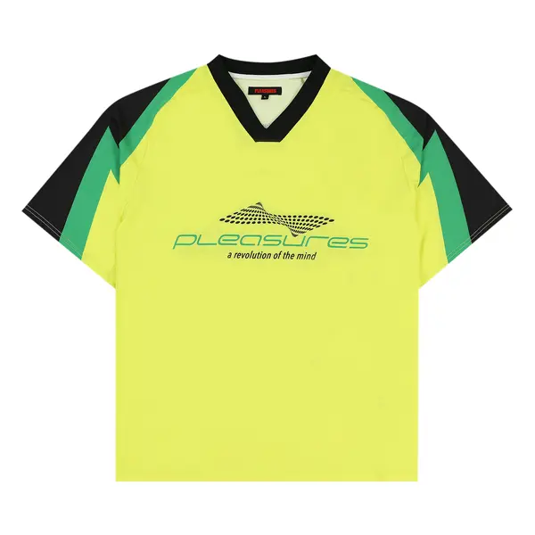 PLEASURES Mind Soccer Jersey