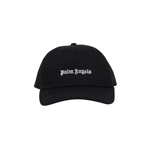 Palm Angels Seasonal Logo Cap - Black