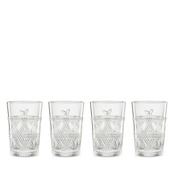 LENOX Butterfly Meadow Tall Glass, Set Of 4 - Clear