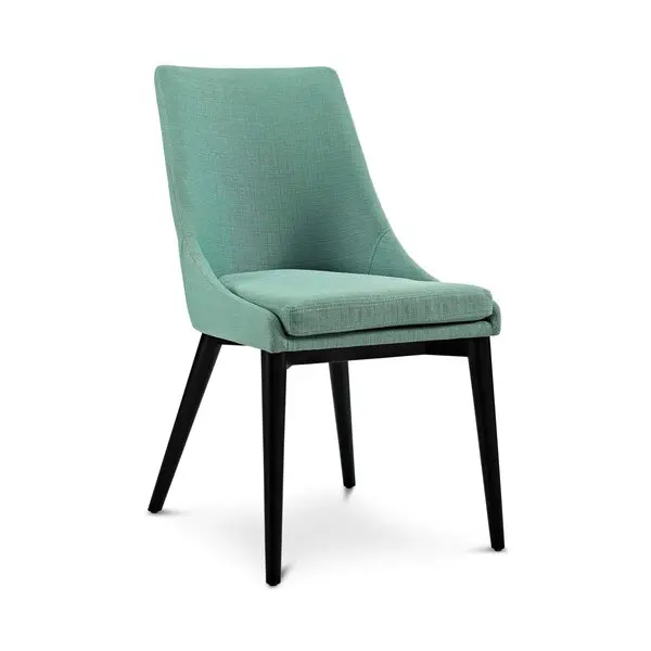 MODWAY Viscount Fabric Dining Chair - Laguna