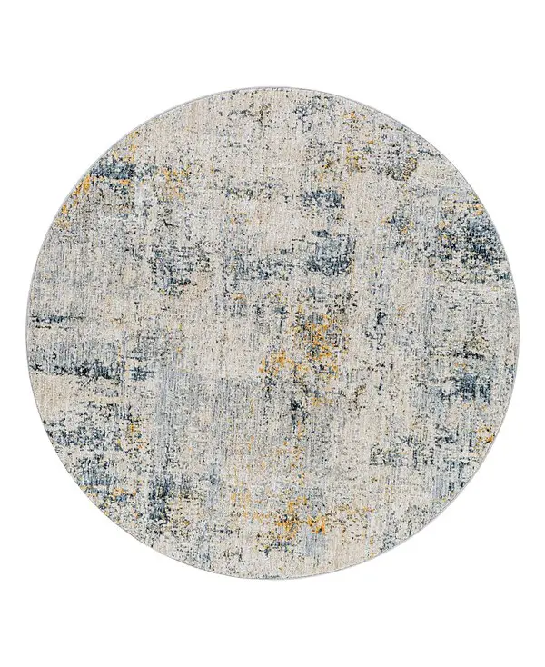 Livabliss Laila Laa-2314 Round Area Rug, 7'10 X 7'10 - Teal
