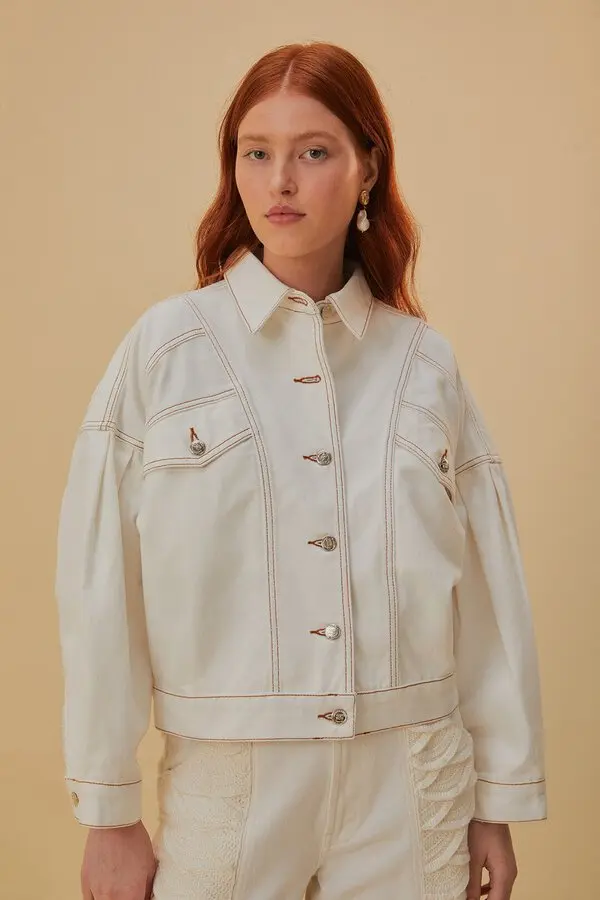 Farm Rio Mini Bomber Jacket