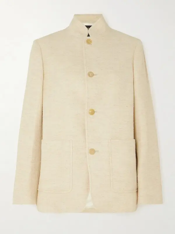 Loro Piana Woven Jacket - Neutrals