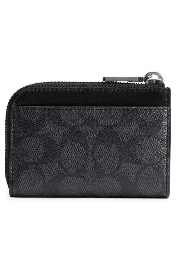COACH® Logo Monogram Coated Canvas Wallet