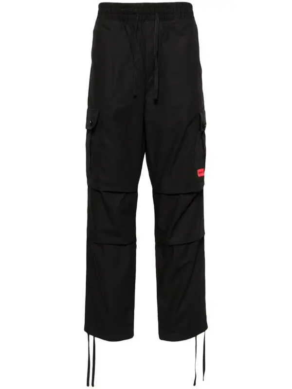 Hugo Logo-appliqué Cargo Trousers