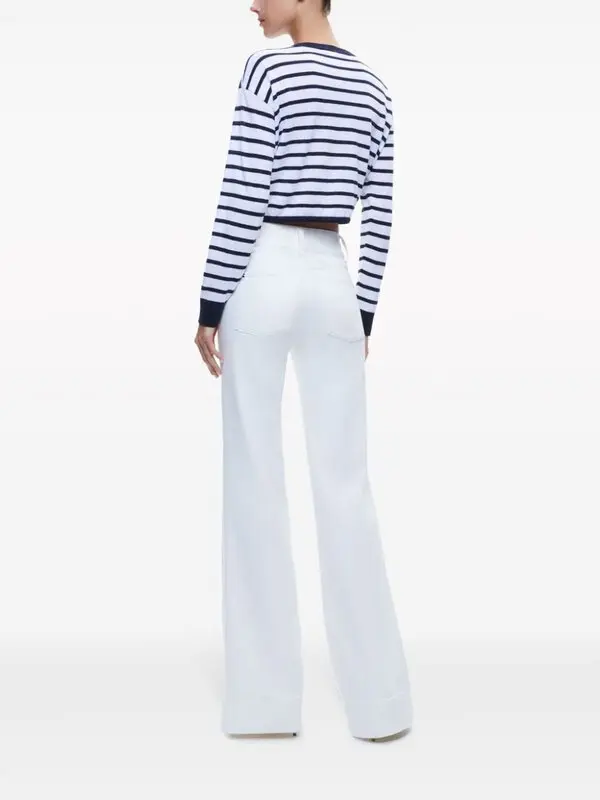 Alice + Olivia Bernetta Striped Top