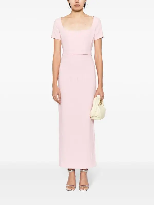 Staud Anya Square-neck Crop Blouse