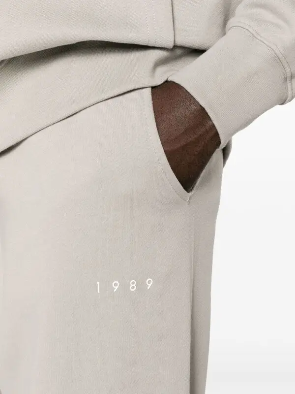 1989 STUDIO Logo-appliqué Cotton Track Trousers