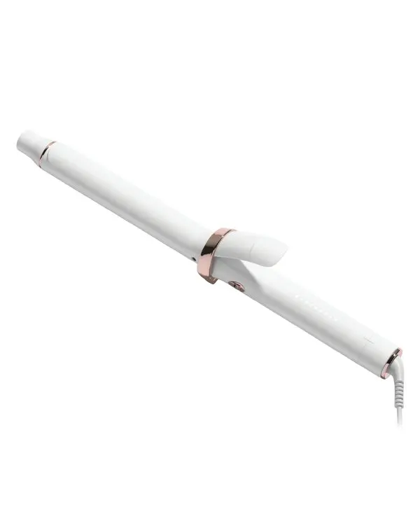 T3 Singlepass Curl X 1" Ceramic Extra-long Barrel Curling Iron - White