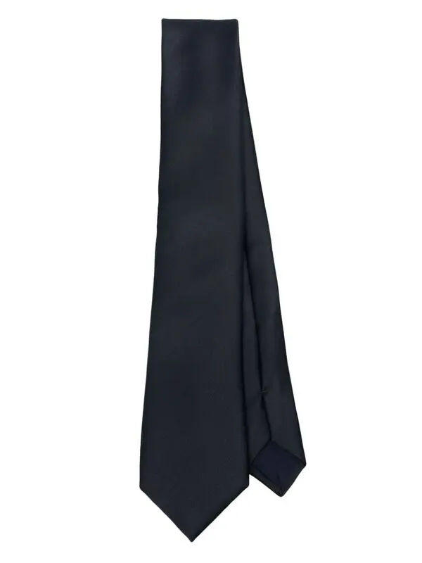 Corneliani Satin-finish Tie - Blue