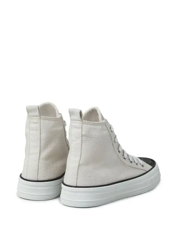 Brunello Cucinelli Panelled Lace-up Sneakers