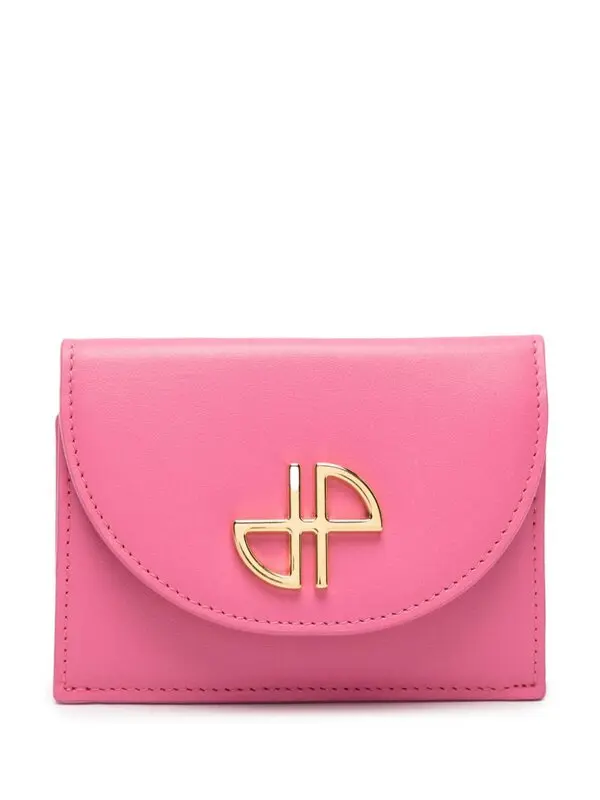 Patou Jp Leather Wallet - Pink