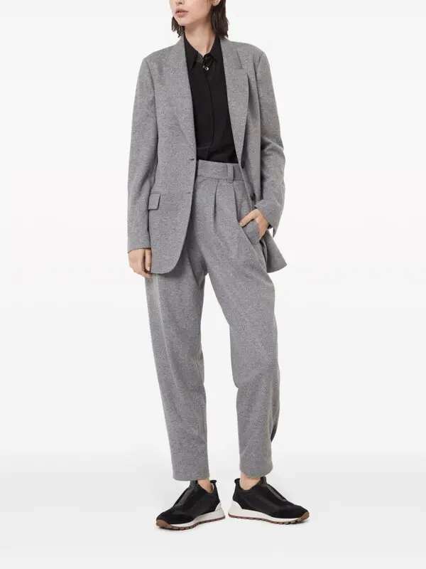 Brunello Cucinelli Monili-bead Embellished Silk Shirt - Black