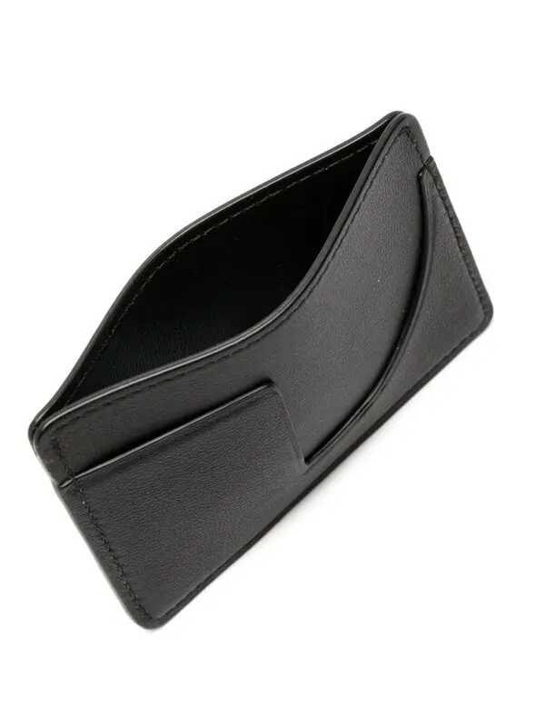 PATOU Jp Leather Cardholder - Black