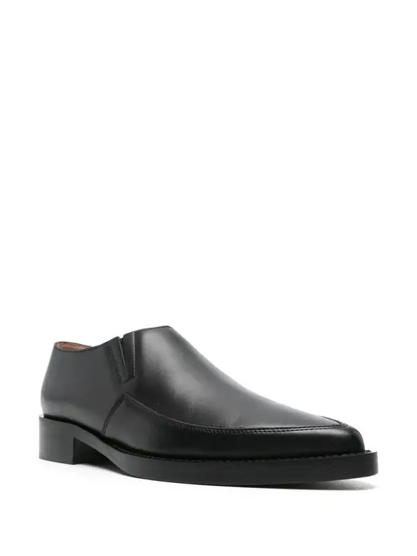 Fabiana Filippi Pointed-toe Leather Loafers