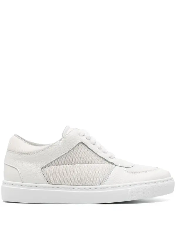 Fabiana Filippi Leather Sneakers - White