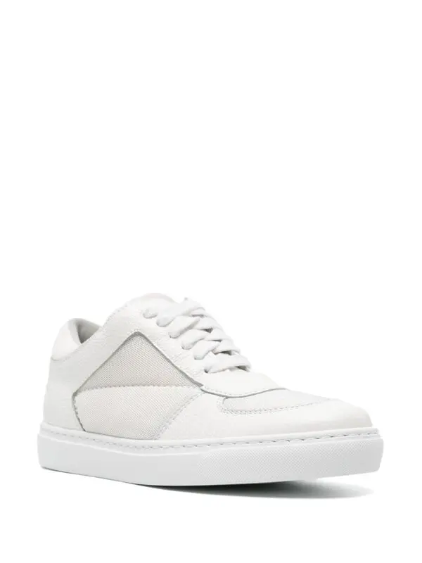 Fabiana Filippi Leather Sneakers - White