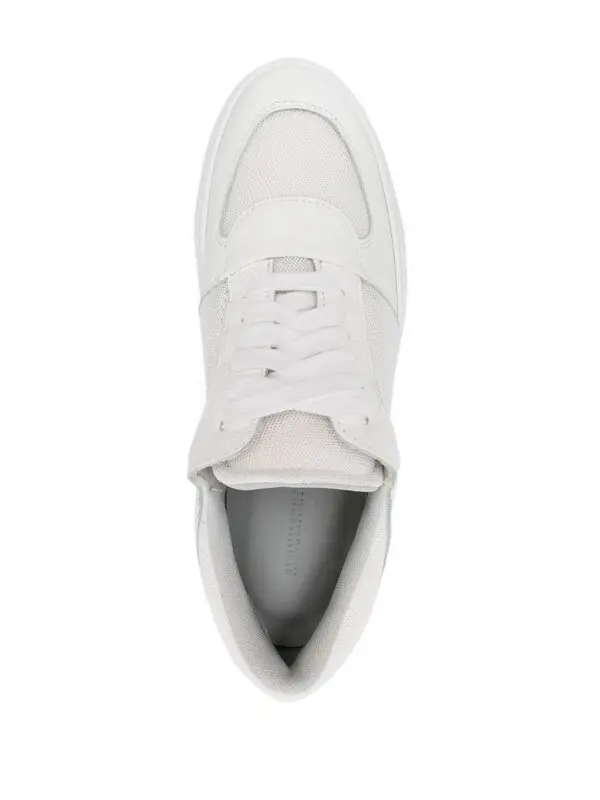 Fabiana Filippi Leather Sneakers - White