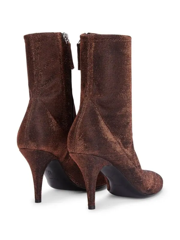 GIUSEPPE ZANOTTI 85mm Felicienne Ankle Boots - Brown