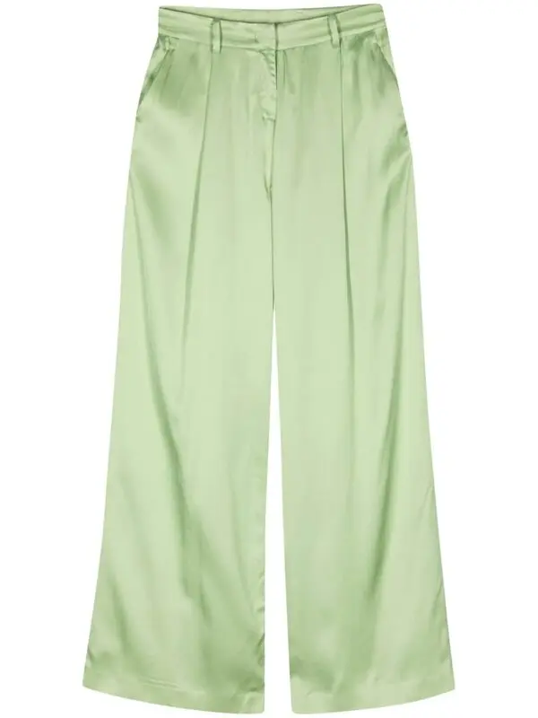 N°21 Satin Palazzo Trousers