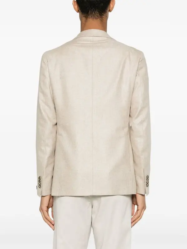 Tagliatore Single-breasted Silk Blazer