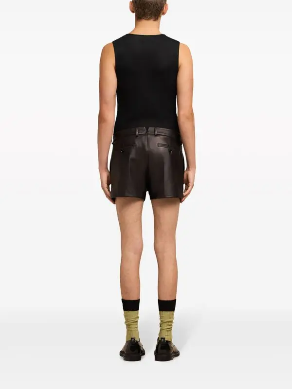 AMI Paris Fine-ribbed Cotton Vest