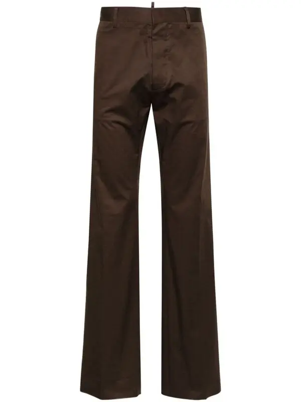 Dsquared2 Mid-rise Twill Chino Trousers