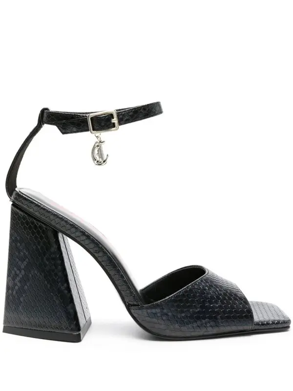 Just Cavalli 110mm Snakeskin-effect Sandals