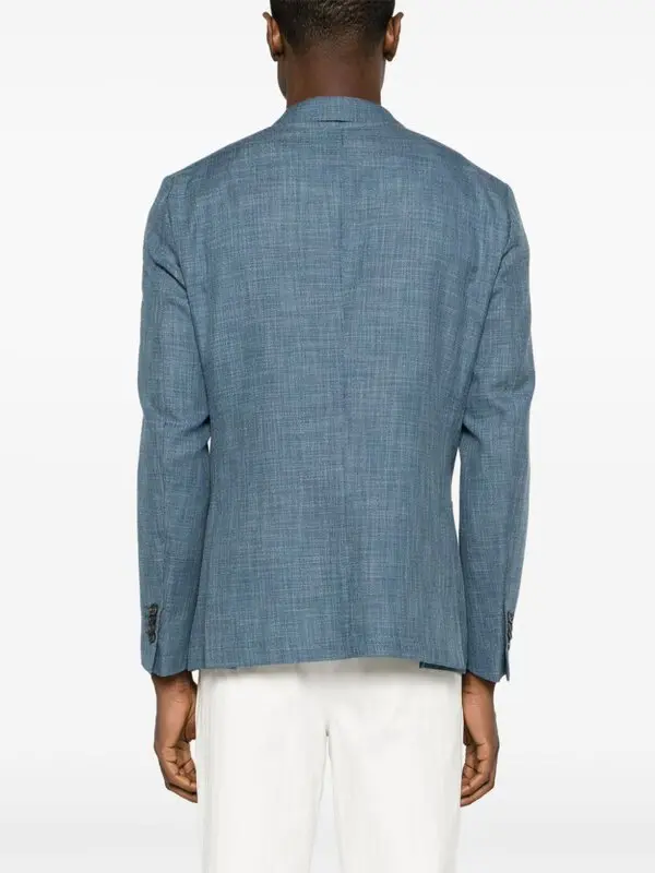 Corneliani Mélange Single-breasted Blazer