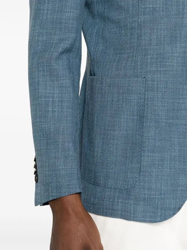 Corneliani Mélange Single-breasted Blazer