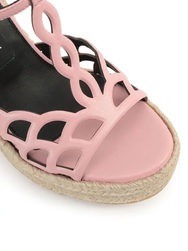 SERGIO ROSSI Sr Mermaid 115mm Espadrilles