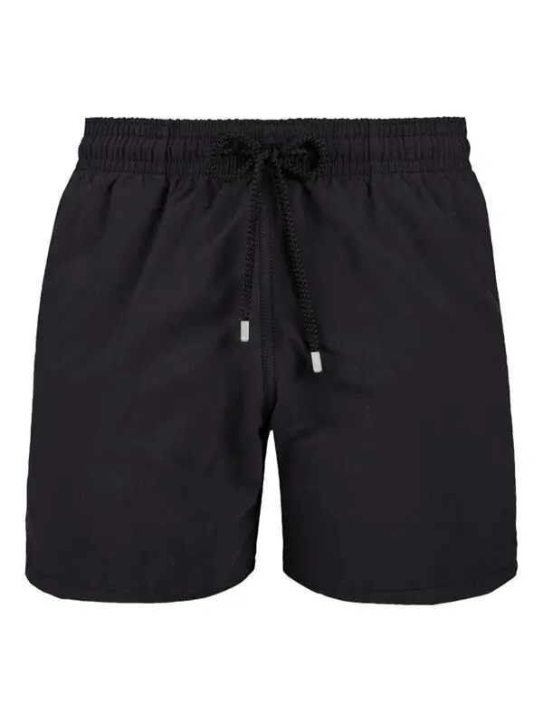 Vilebrequin Elasticated-waist Swim Shorts - Black