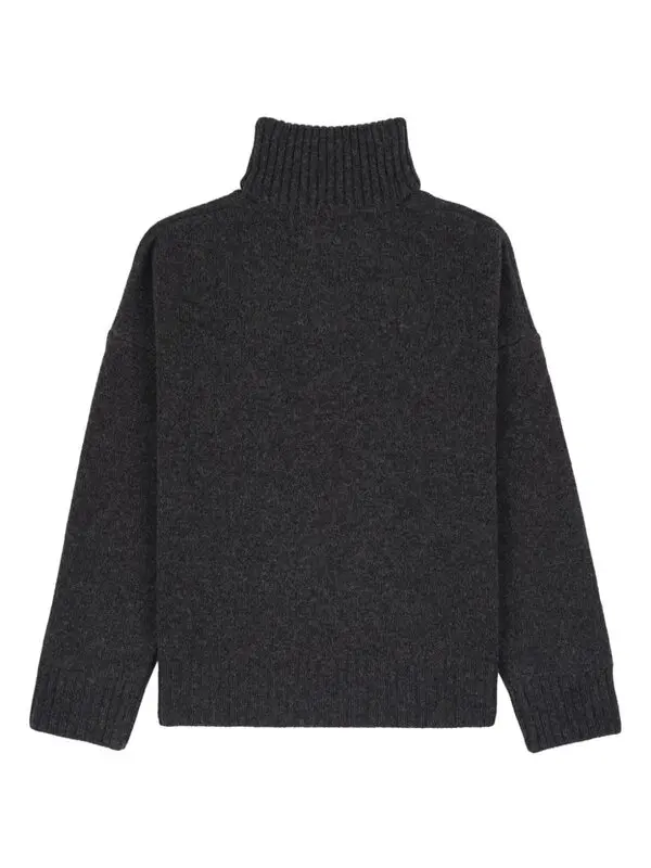 SPORTY & RICH Wool Jumper - Grey