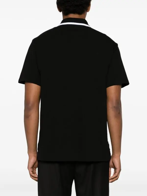 Just Cavalli Logo-embroidered Piqué Polo Shirt