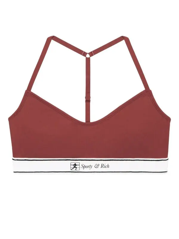 SPORTY & RICH Runner Script Bralette