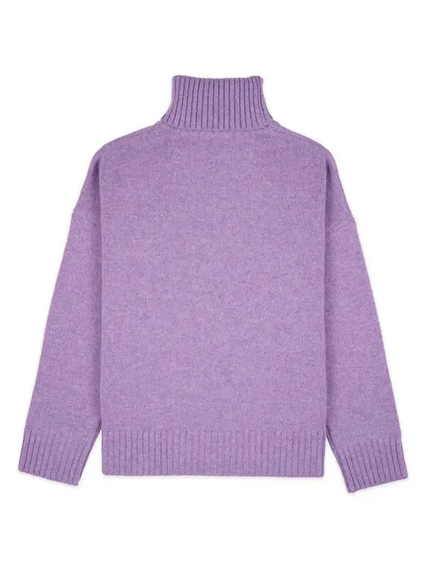 SPORTY & RICH Src Wool Jumper - Purple