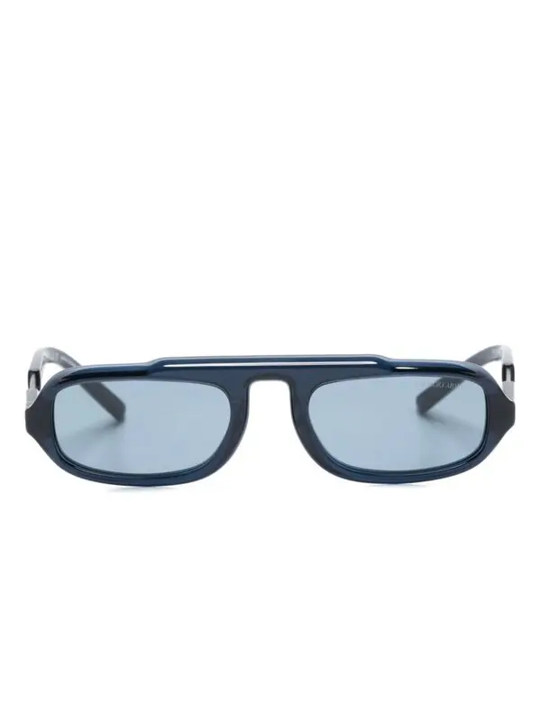 Giorgio Armani Oval-frame Sunglasses