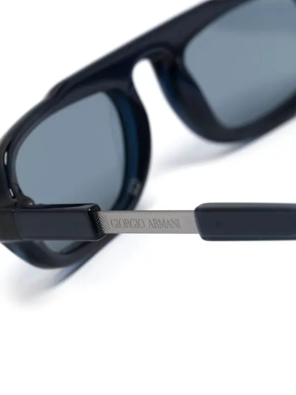 Giorgio Armani Oval-frame Sunglasses