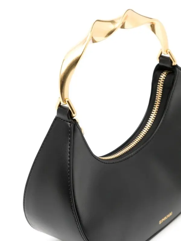 Simkhai Nixi Leather Tote Bag - Black