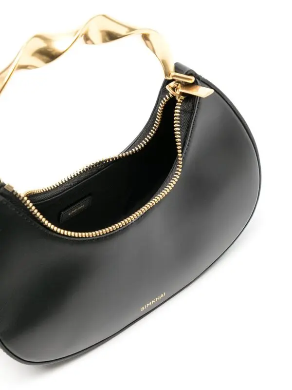 Simkhai Nixi Leather Tote Bag - Black