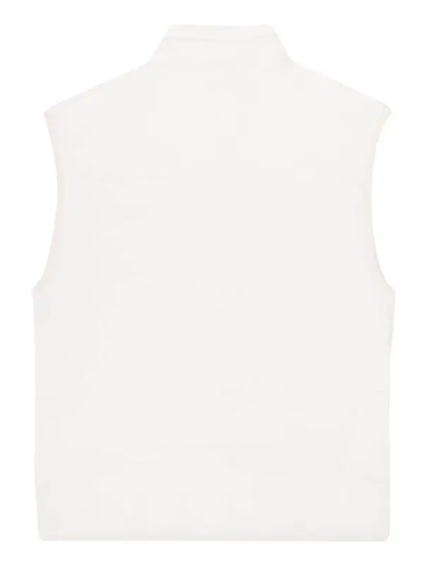 Sporty & Rich Zipped Polar Vest - Neutrals