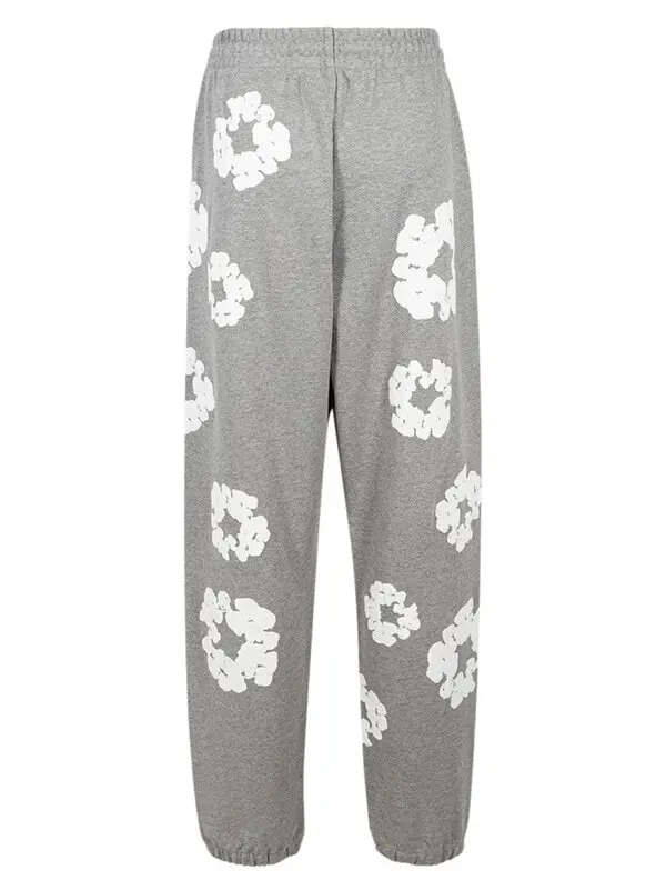DENIM TEARS Drawstring Wreath Track Pants - Grey