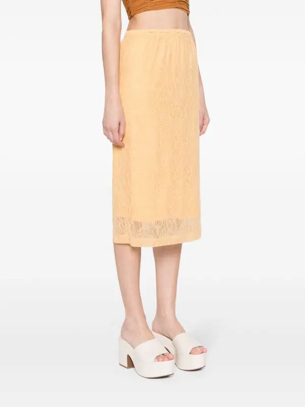 Fabiana Filippi Mesh-design Skirt