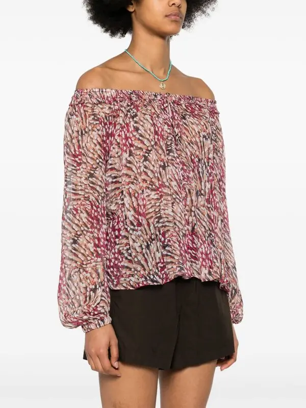 MARANT ETOILE Vutti Off-shoulder Blouse