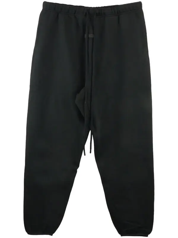Fear Of God Drawstring Cotton-blend Track Pants - Black