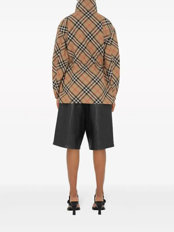 Burberry Check-pattern Jacket - Neutrals