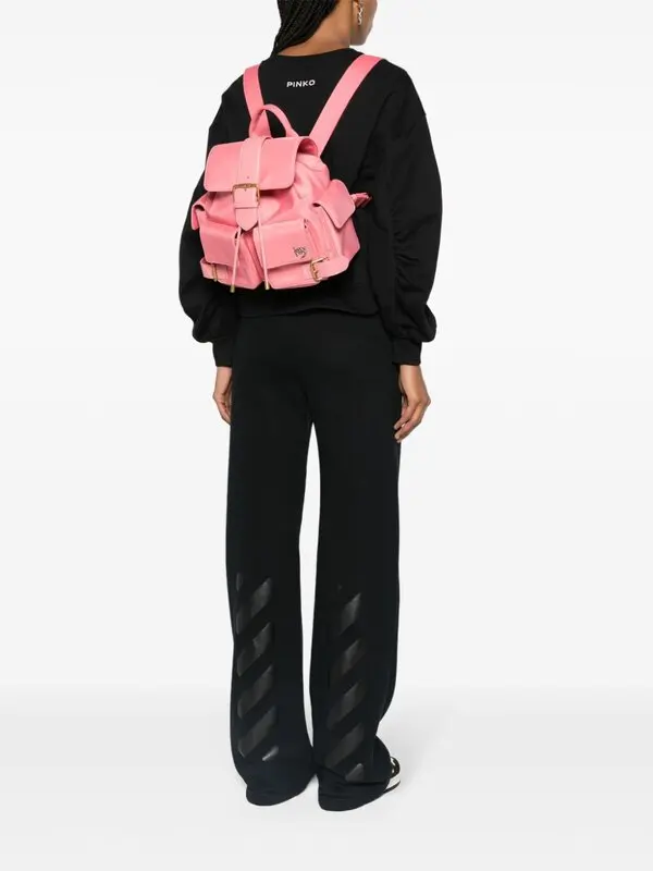 Pinko Pocket Logo-plaque Backpack